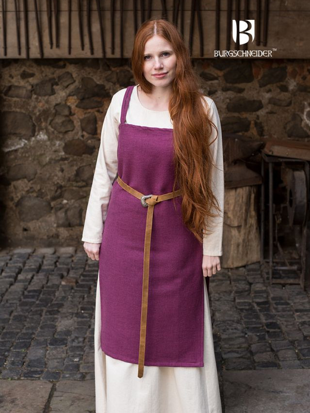 Robe Viking Frida En Lilas La Boutique Médiévale